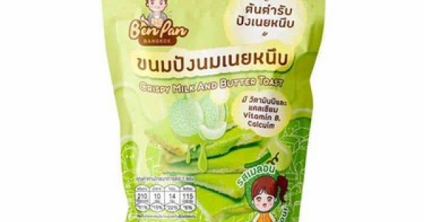 Ben Pan คุกกี้ขนมปังรสแคนตาลูป,Ben Pan 甜瓜麵包餅乾